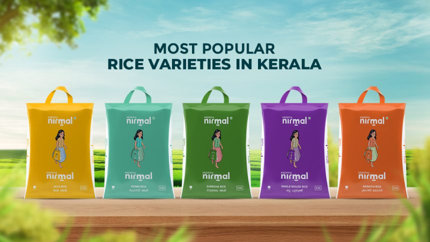 Most Popular Rice Varieties in Kerala - Keerthi Nirmal